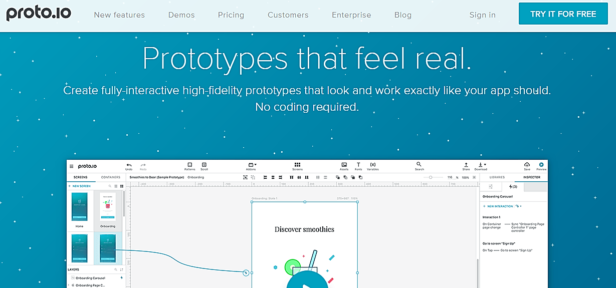 Proto.io Review: A Flexible Prototyping Tool - Ecommerce Platforms