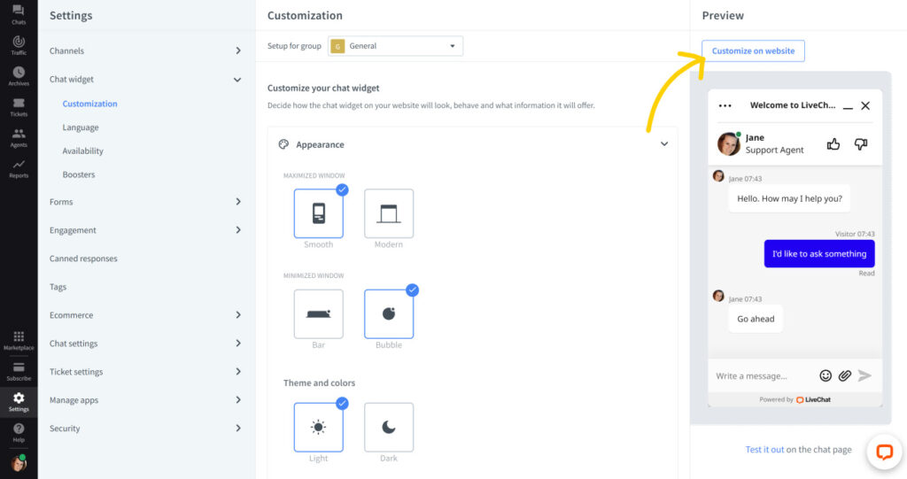 LiveChat Review (2024): Clean Live Chat and Lead Generation with an ...