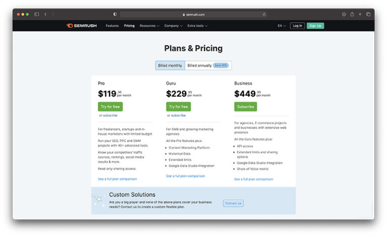 Semrush Pricing Plans: Which One is Best for You?