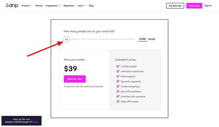 Drip Ecommerce Markting Review 2024 - Ecommerce Platforms