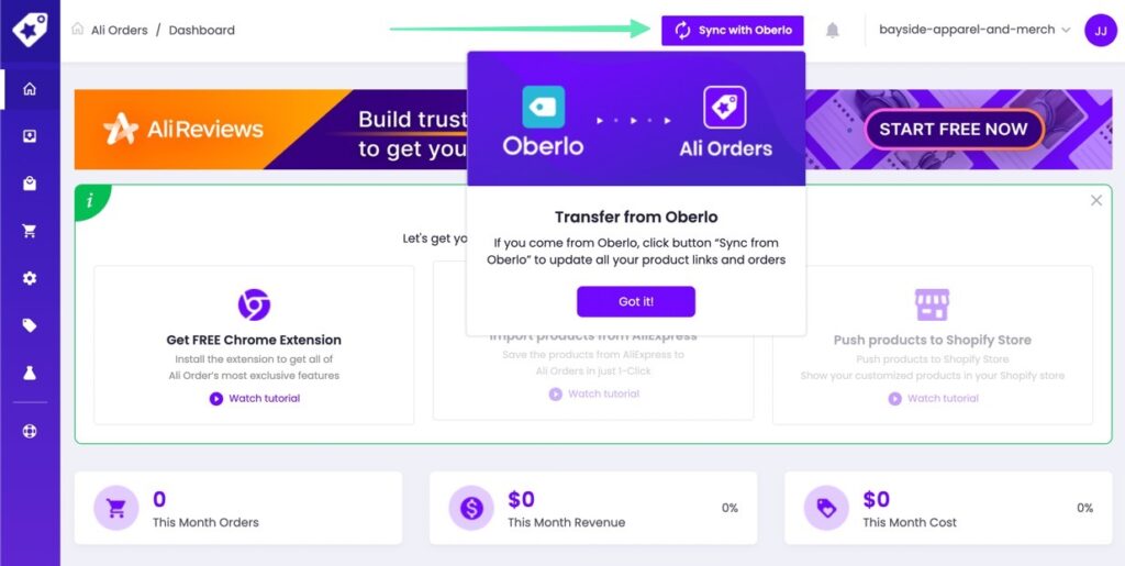 Oberlo Review: Migrating From the Dropshipping App