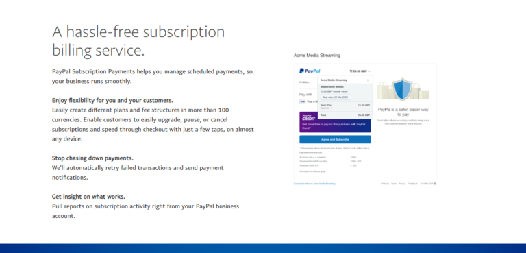 What's PayPal Recurring Payments? (2023) - Ecommerce-Platforms.com