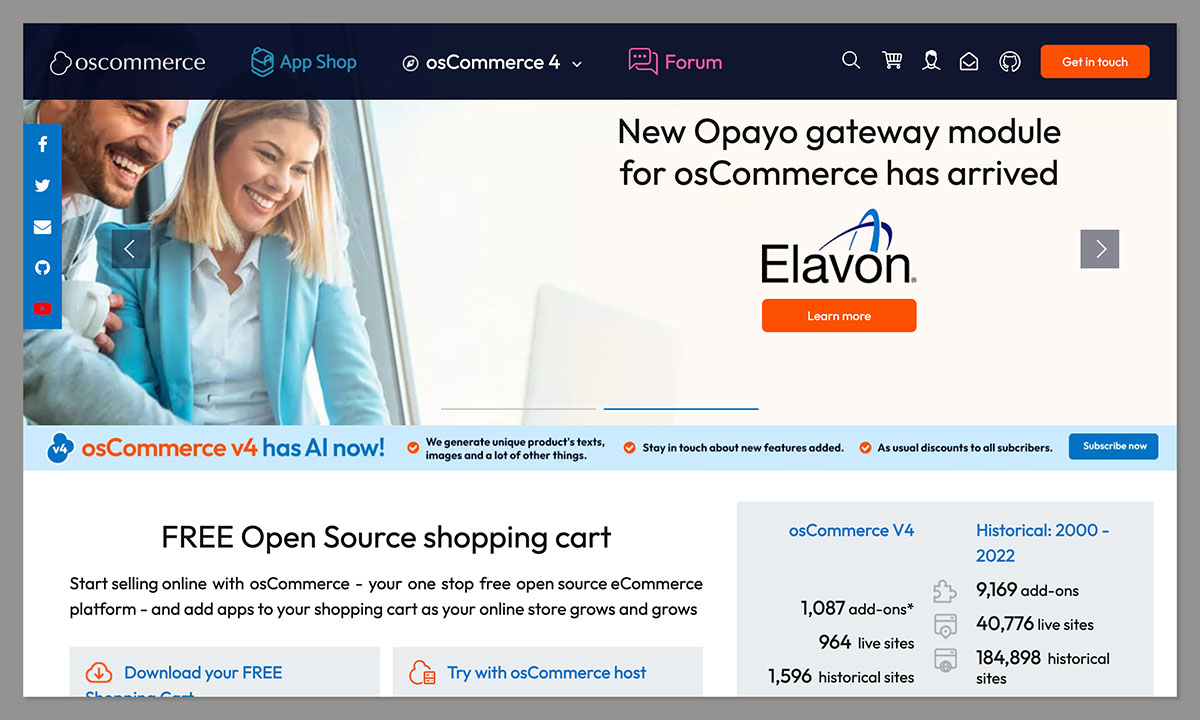 IShopify vs osCommerce (2025): The Basics - Ecommerce Platforms