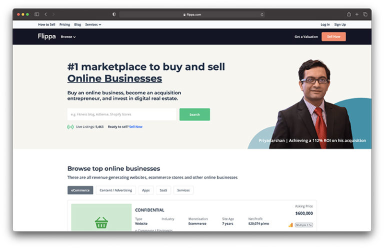 Flippa Review: Everything You Need to Know - Ecommerce-Platforms.com