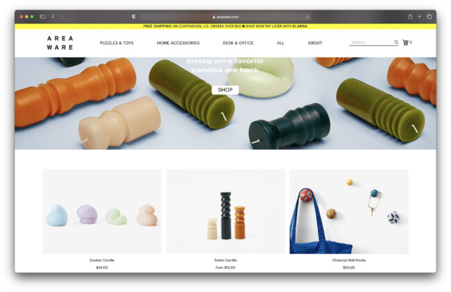 20+ Best Shopify Website Design Examples for Inspiration in 2024 ...