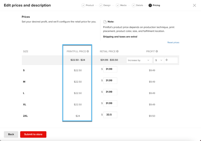 Printful Pricing (2024): How Much Does Printful Cost? - Ecommerce Platforms