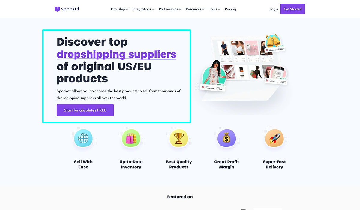 Spocket 回顾2024：开始 Dropshipping 来自美国和欧盟