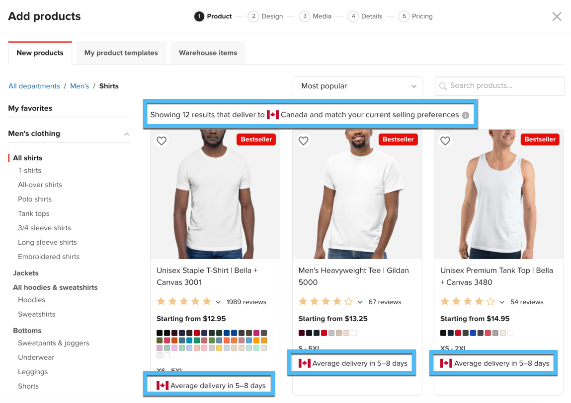How to Start a POD Business in Canada Using Shopify - Ecommerce Platforms