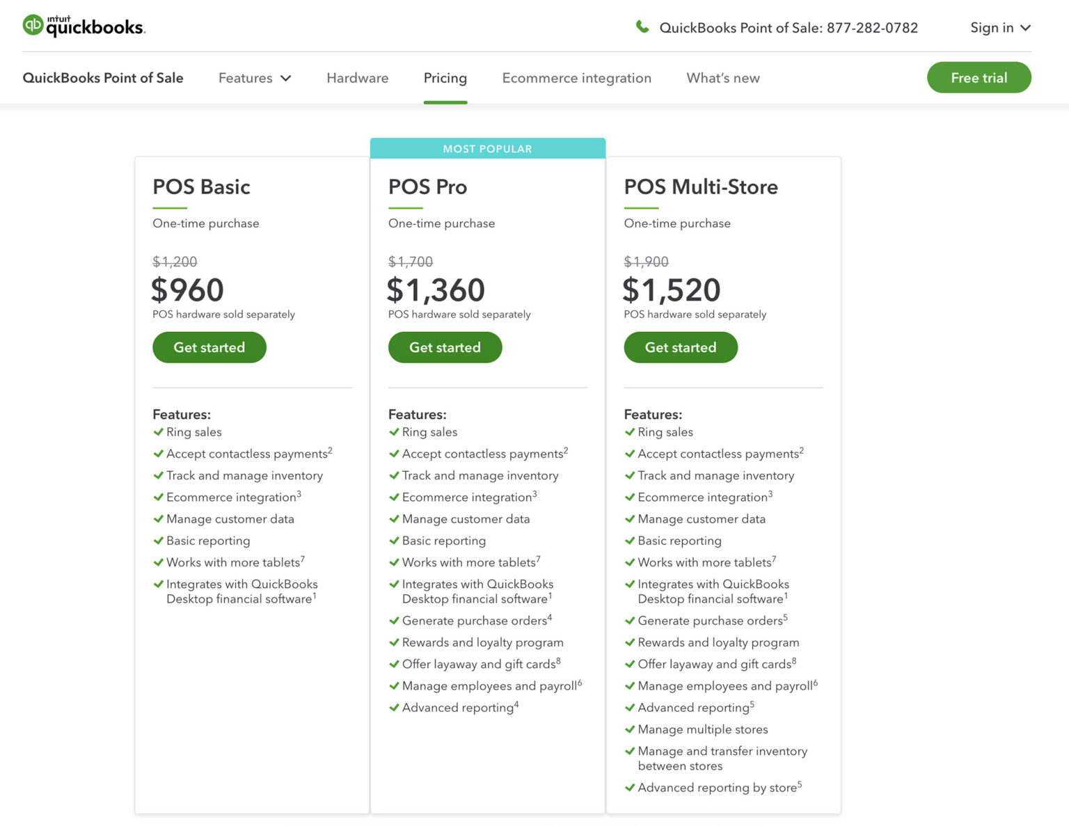 The Complete QuickBooks POS Review 2023 - Ecommerce Platforms