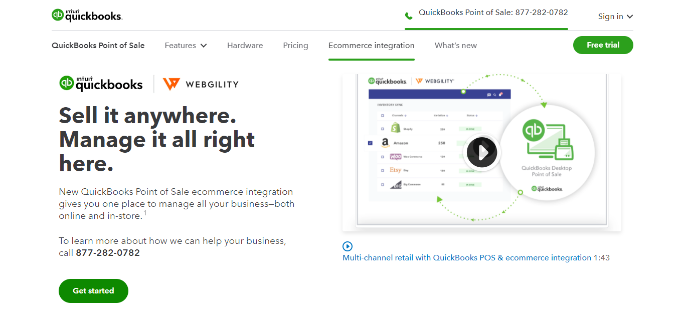 The Complete QuickBooks POS Review 2023 - Ecommerce-Platforms.com