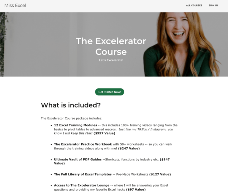 How Miss Excel Makes $100k Each Day Selling Courses - Ecommerce Platforms