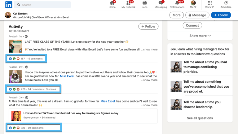 How Miss Excel Makes $100k Each Day Selling Courses - Ecommerce Platforms
