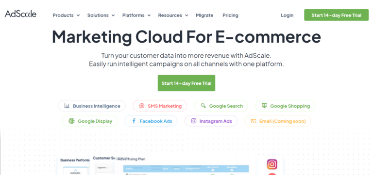 AdScale Review (2023): Everything You Need to Know - Ecommerce Platforms