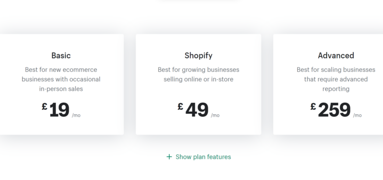 Shopify Pricing UK: Everything You Need to Know Ecommerce-Platforms.com