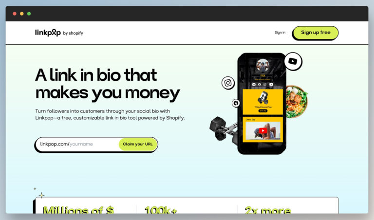 Discover the Best Link in Bio Tools in 2024 - Ecommerce Platforms