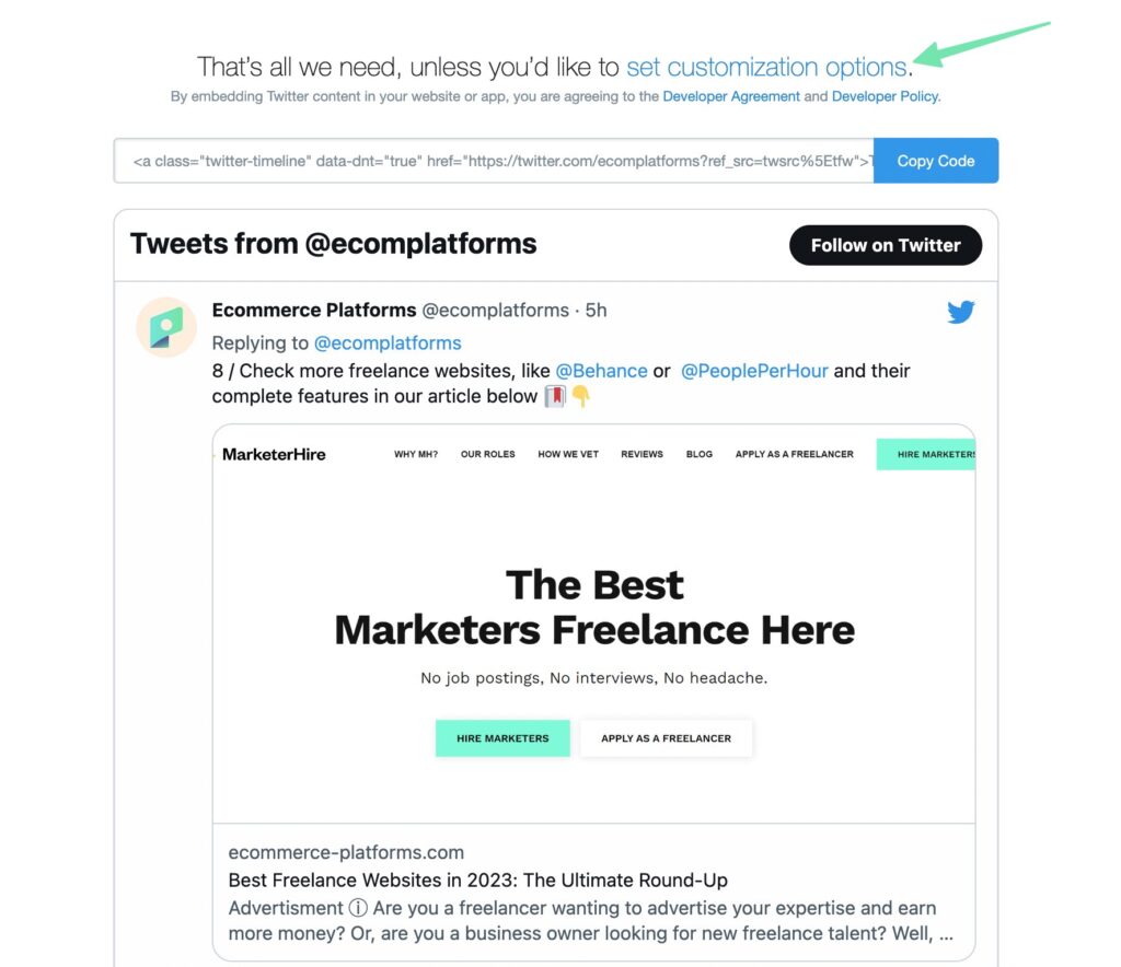 How to add Twitter Feed to Shopify Website - Ecommerce Platforms