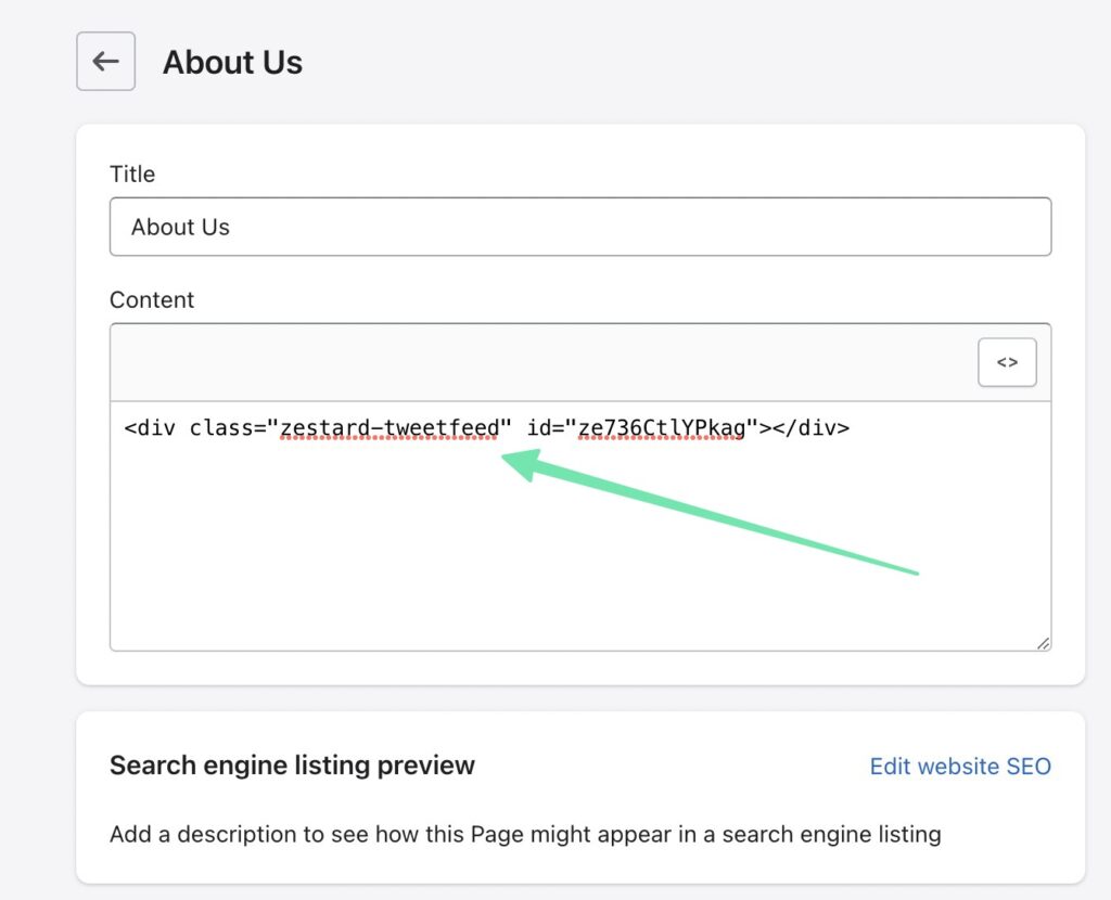 How to add Twitter Feed to Shopify Website - Ecommerce Platforms