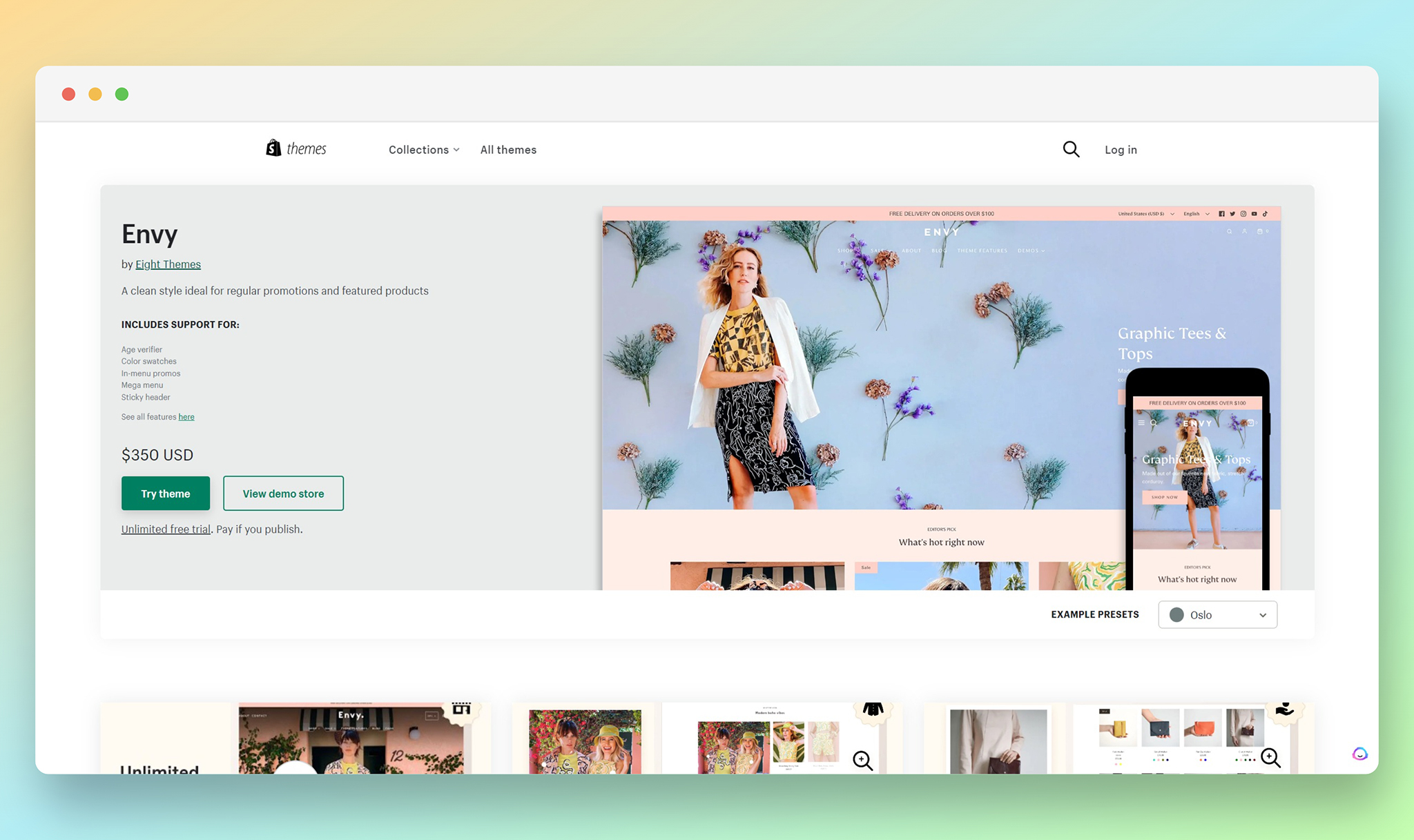 10 Best Shopify Themes for Clothing Stores in 2024 - Ecommerce Platforms