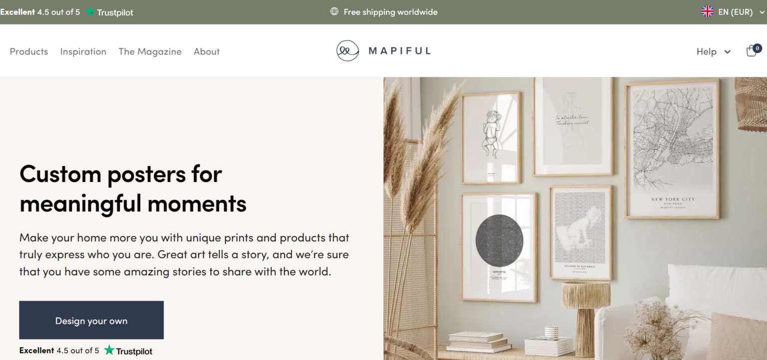 20 Best Print on Demand Store Examples - Ecommerce-Platforms.com