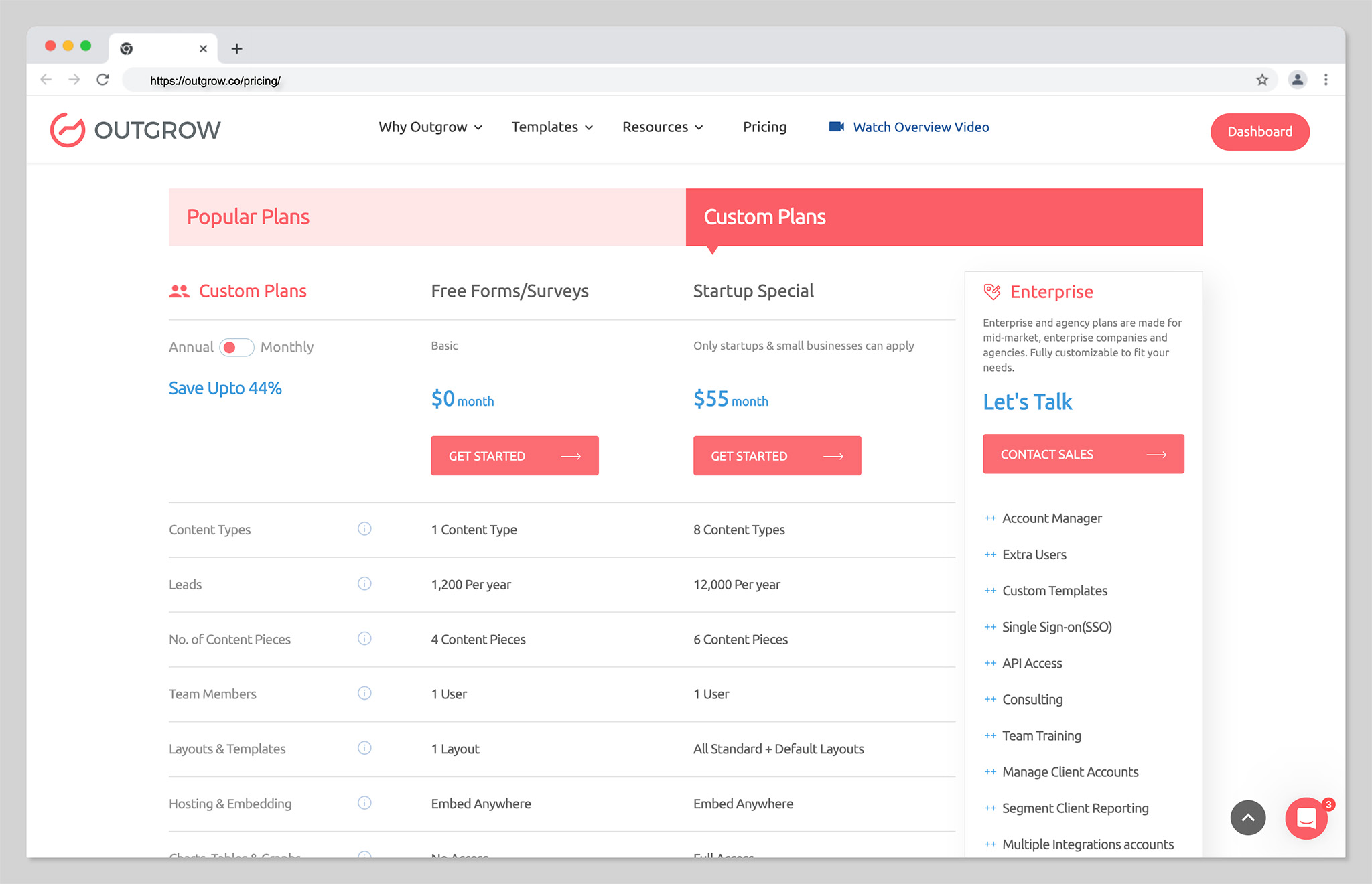 Outgrow Review 2023: Pricing, Features and Facts - Ecommerce Platforms