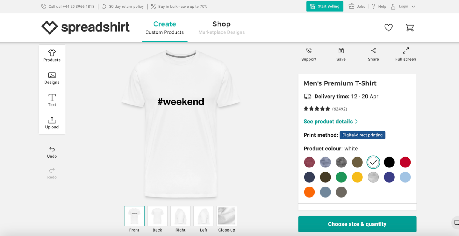 Spreadshirt Review 2025: What to Know About This POD and E-commerce ...