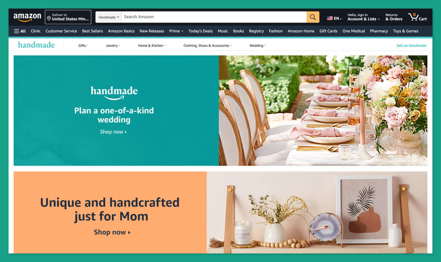 Etsy vs Amazon Handmade