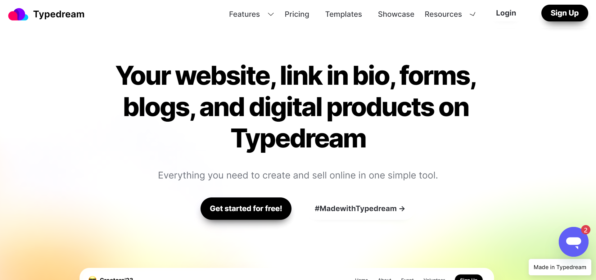 Typedream Review (2023): Is This No-Code Website Builder for You? - Ecommerce Platforms
