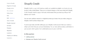 Shopify Credit Everything You Need To Know Ecommerce Platforms