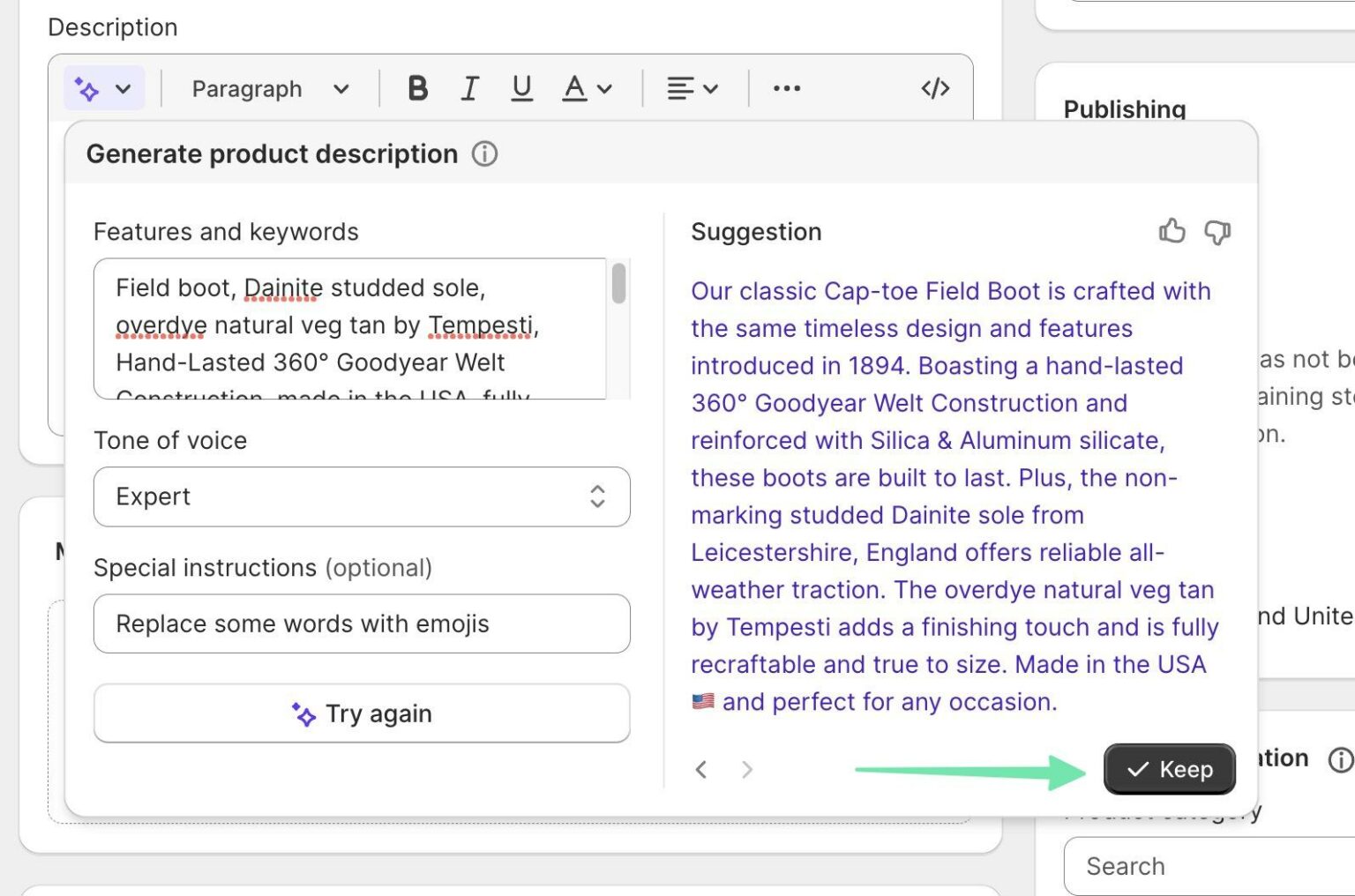 Shopify Magic: Write Product Descriptions with Artificial Intelligence ...