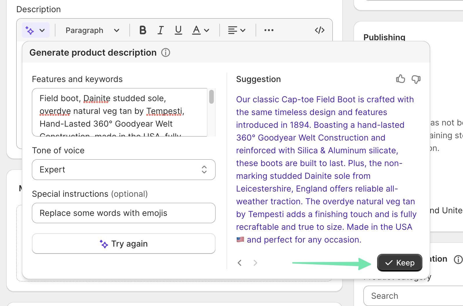 Shopify Magic: Write Product Descriptions with Artificial Intelligence ...
