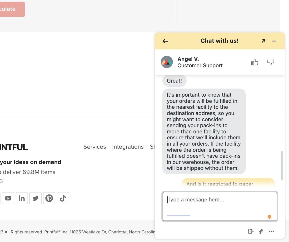 I Contacted Printful Customer Support: Here’s How It Went - Ecommerce ...