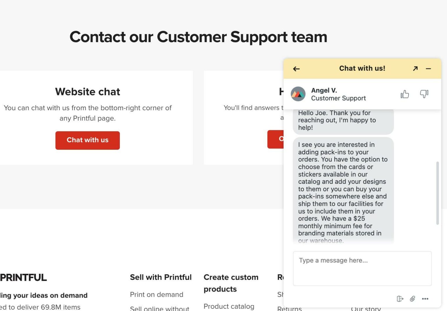 I Contacted Printful Customer Support: Here’s How It Went - Ecommerce ...