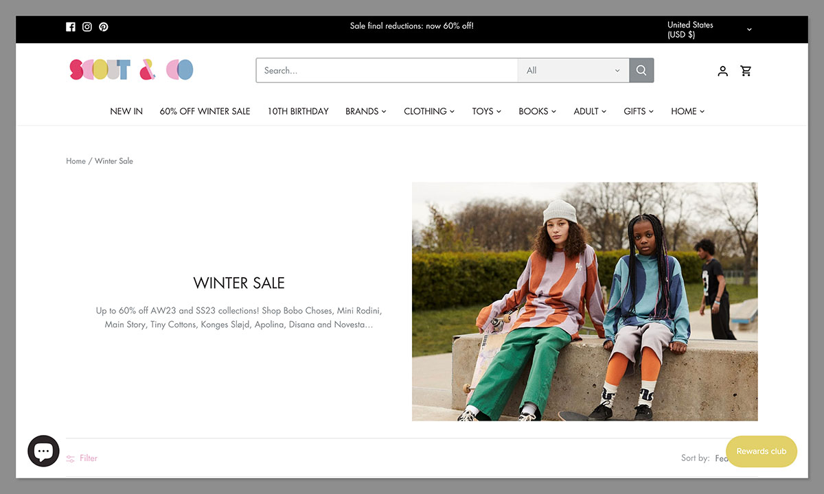 5 Flash Sale Website Examples: Key to Revenue Growth - Ecommerce ...
