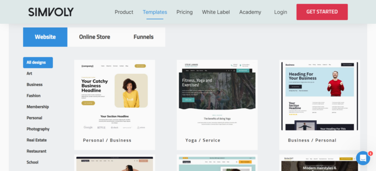 Simvoly Review 2024: Features, Pros and Cons - Ecommerce-Platforms.com