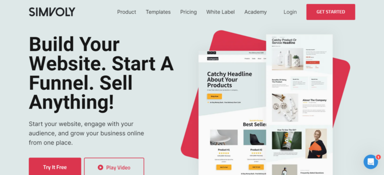 Simvoly Review 2024: Features, Pros and Cons - Ecommerce-Platforms.com