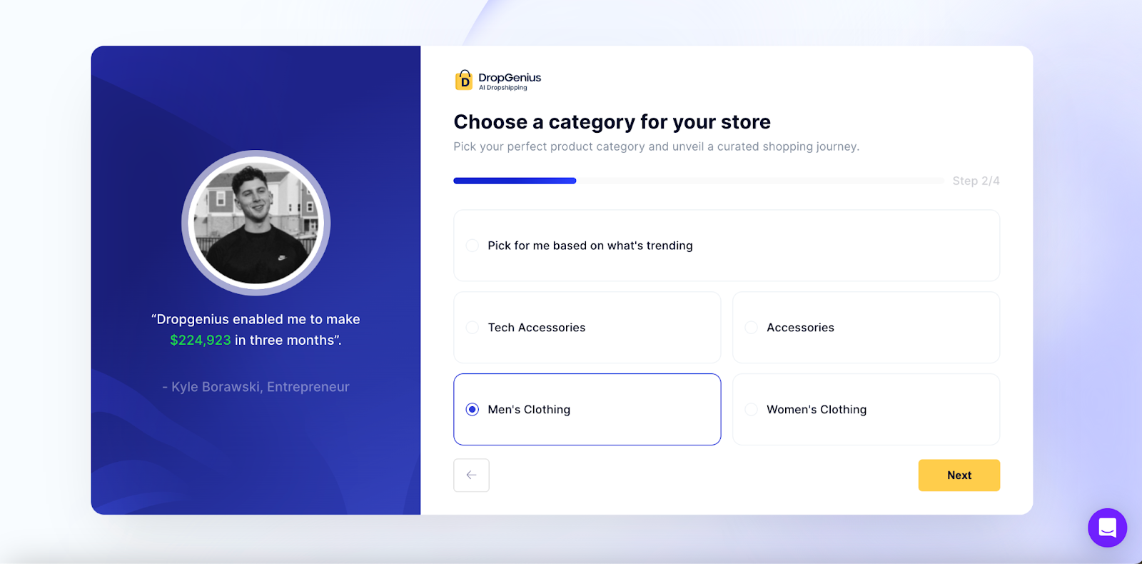 DropGenius Review: Spocket's New AI Store Builder - Ecommerce-Platforms.com