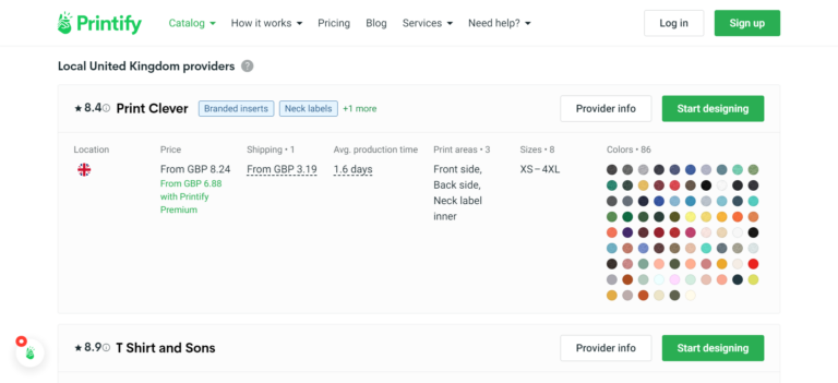 Printful vs Printify UK 2024: The Ultimate Guide for UK-Based Sellers ...