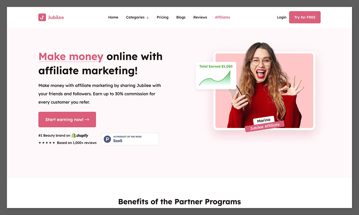 10 Best Ecommerce Affiliate Programs in 2024 - Ecommerce-Platforms.com