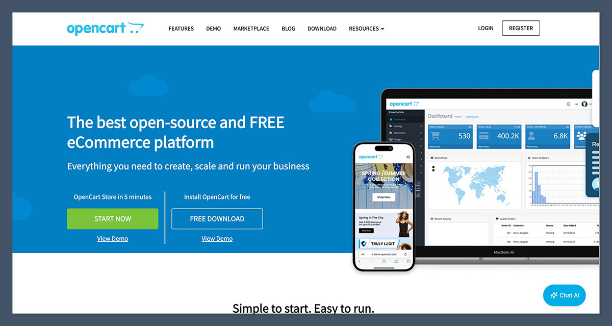 OpenCart Review: My Verdict for 2025 - Ecommerce-Platforms.com