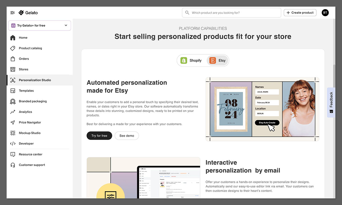 How to Use Gelato with Etsy: The Step by Step Guide - Ecommerce ...
